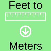 Feet to Meters Calculator - Covert ft to m units of length